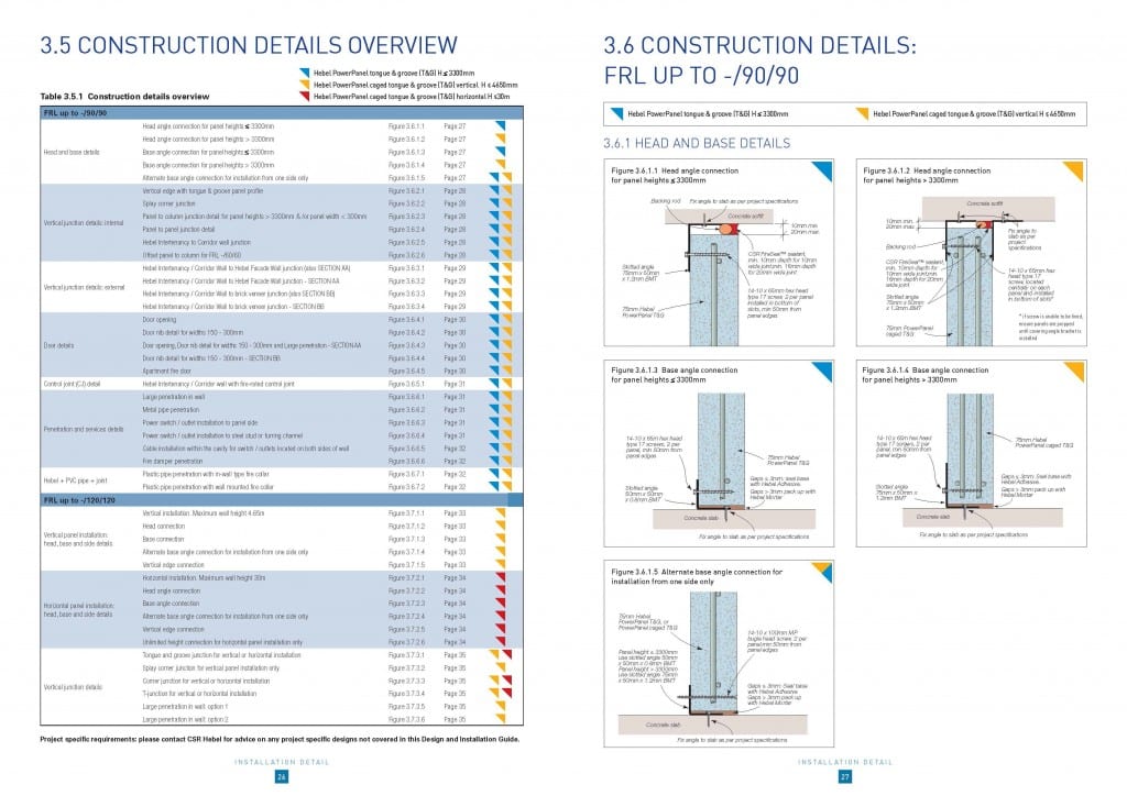 New Hebel Design & Installation Guide for internal wall systems in high ...